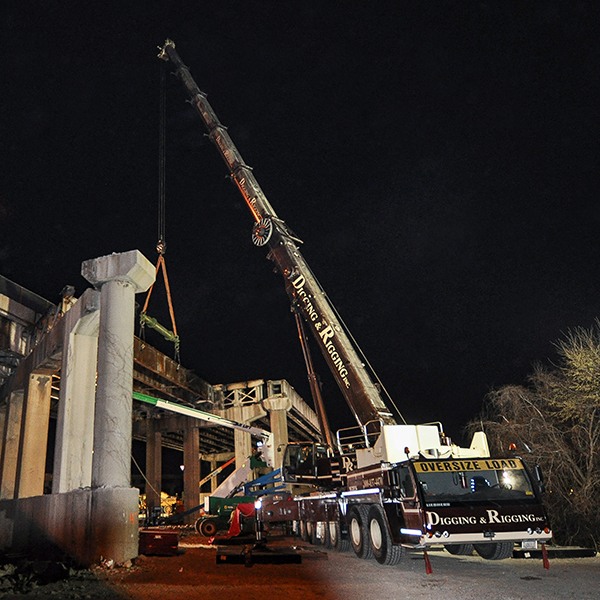 895 Balt Bridge Demo3 | Digging & Rigging, Inc.
